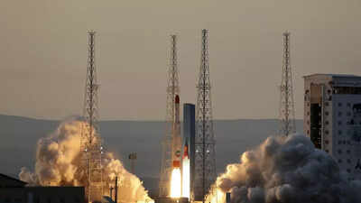 Iran launches rocket into space amid Vienna nuclear talks - Times of India