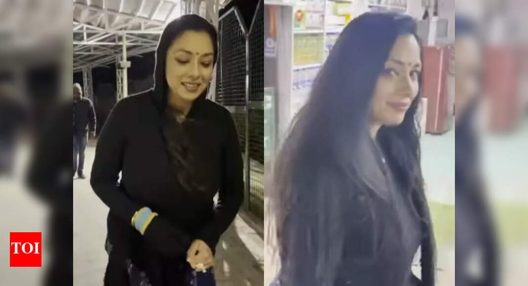 Rupali Ganguly posts a video from her holy trip to Vaishno Devi on New ...