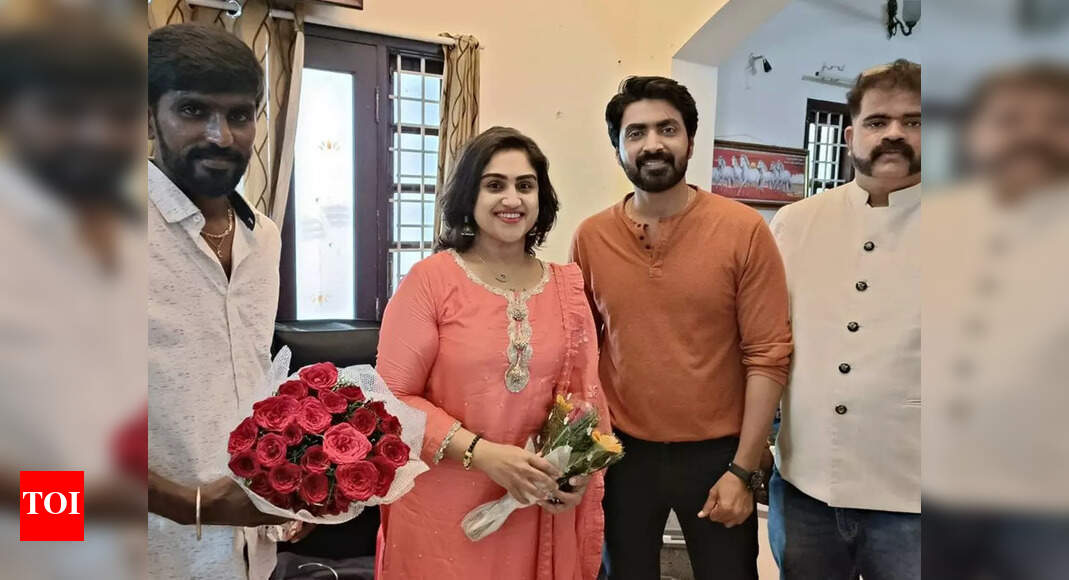 Vanitha Vijaykumar announces her next film with VJ Prajin | Tamil Movie ...