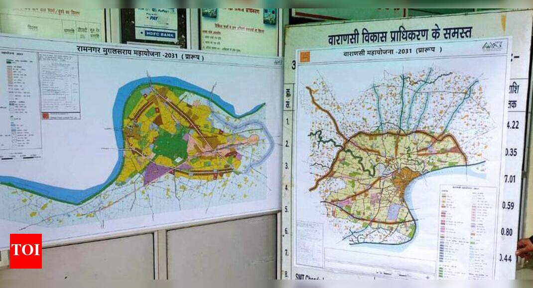 Draft of Masterplan-2031 for Varanasi prepared on GIS platform ...