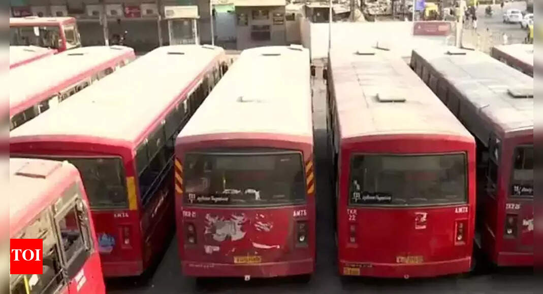 Brts: Amts, Brts Loads Halved From Today | Ahmedabad News - Times of India