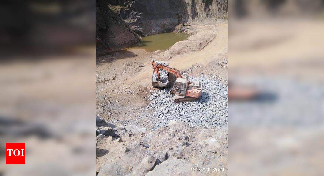 Uguem residents protest stone quarry operations | Goa News - Times of India