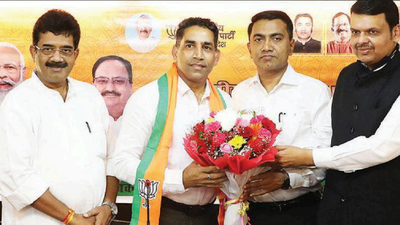 Goa Election 2022: Govind Gaude quits as minister, MLA and joins BJP ...