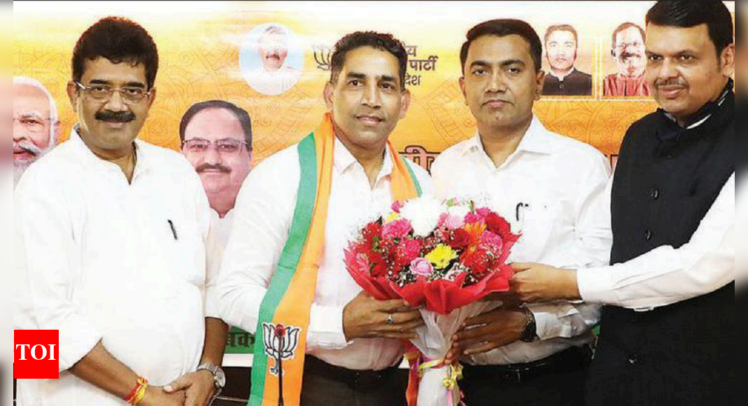 Goa Election 2022: Govind Gaude quits as minister, MLA and joins BJP ...