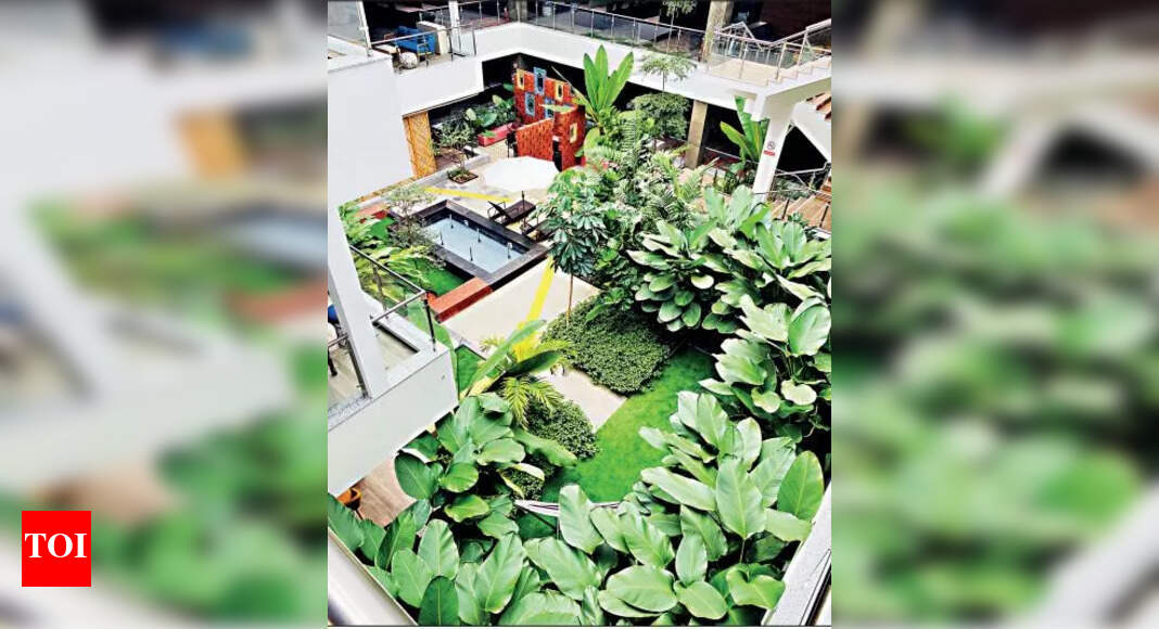 Sap: SAP’S newest office is more open, healthy, sustainable - Times of ...