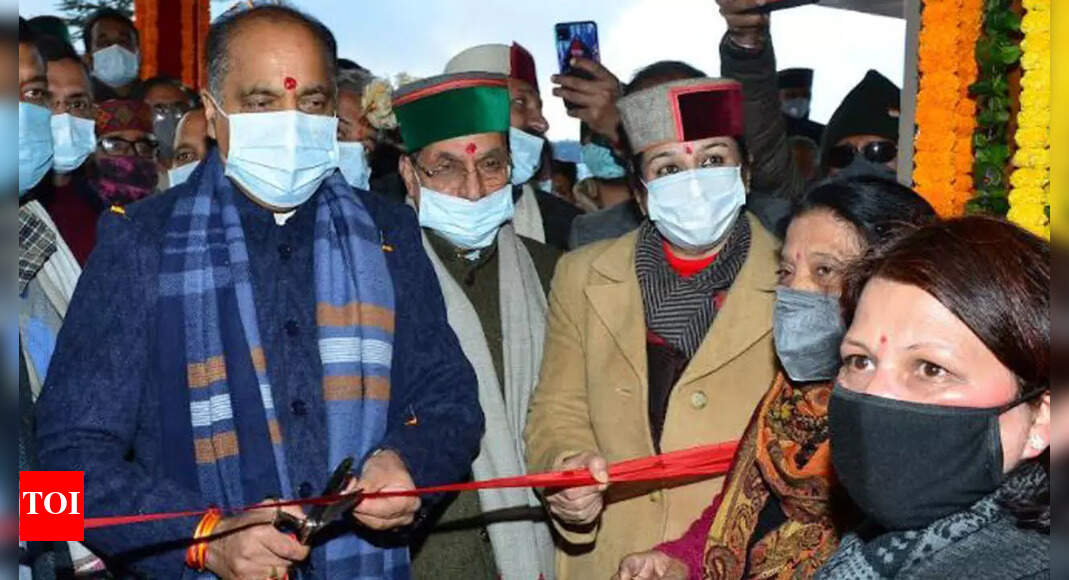 Himachal Pradesh chief minister Jai Ram Thakur inaugurates heliport in ...