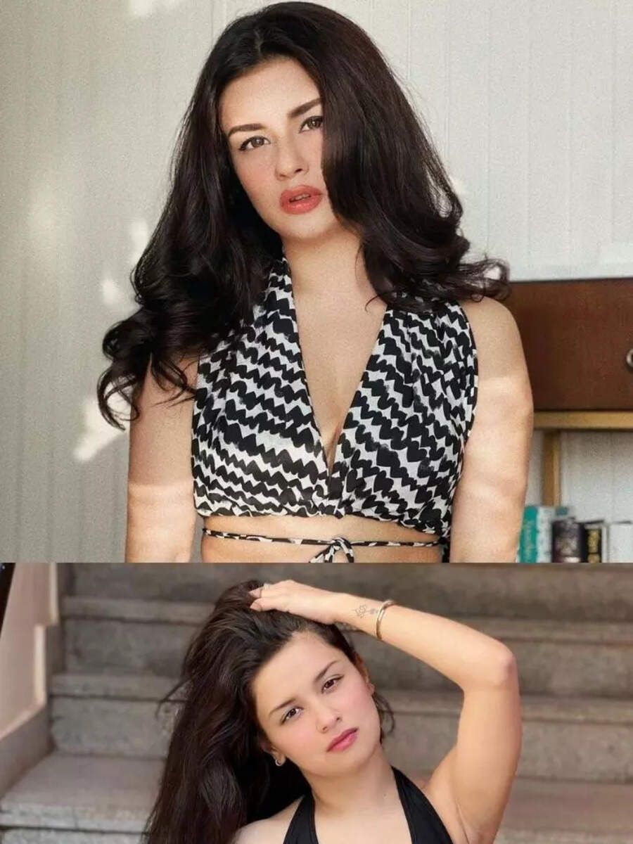 Young diva Avneet Kaur slays in bikinis and chic outfits | Times of India