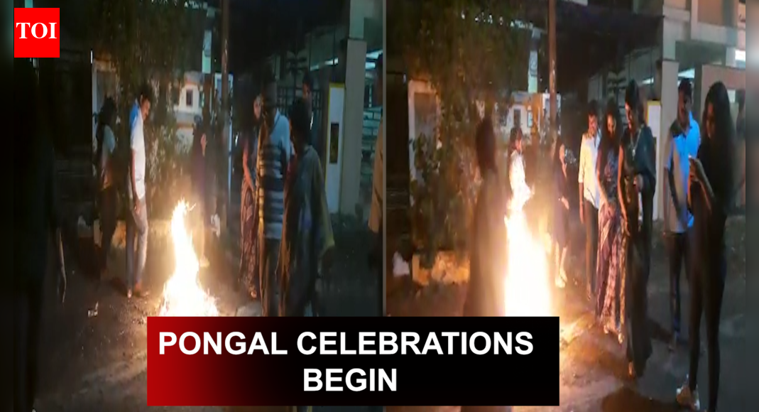 Visakhapatnam: Four-day Pongal festival begins with Bhogi rituals