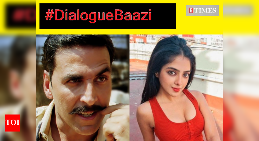 #DialogueBaazi: Khushi Dubey recites Akshay Kumar iconic dialogue from ...