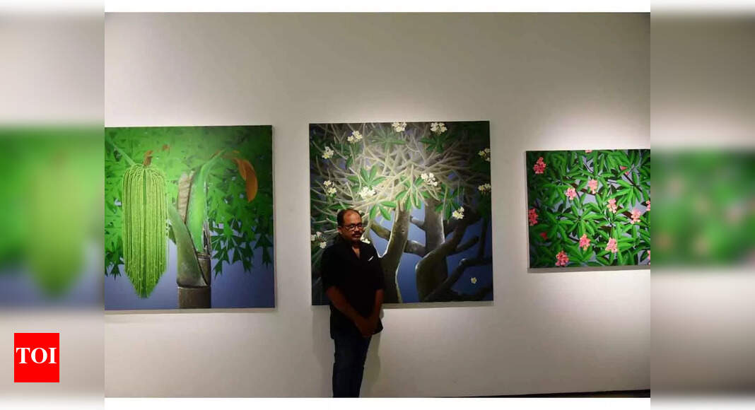 Martin OC's show at Durbar Hall conveys a nostalgia for tree-filled ...