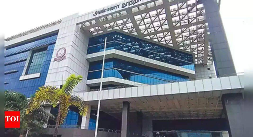 Anna Library Restoration Underway | Chennai News - The Times of India