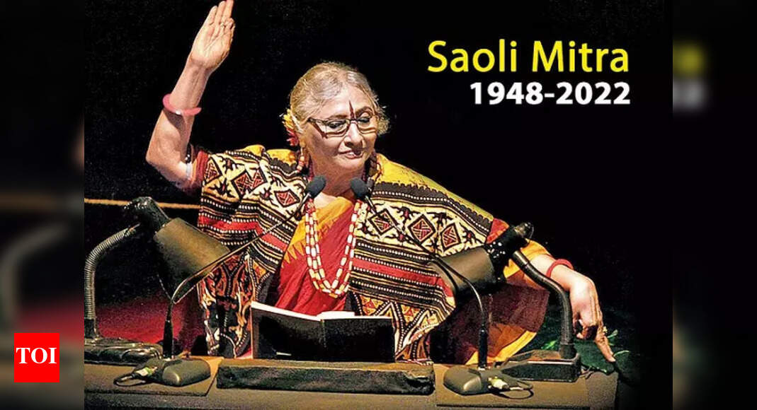Bengal’s theatre fraternity remembers Saoli Mitra | Bengali Movie News ...