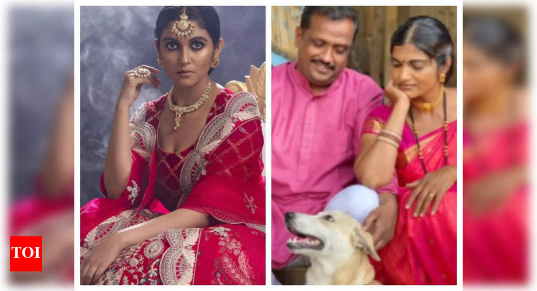 Rinku Rajguru wishes her parents on their wedding anniversary with an ...