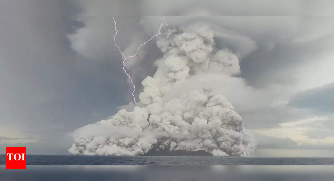 Tonga: Why Tonga eruption was so big and what's next - Times of India