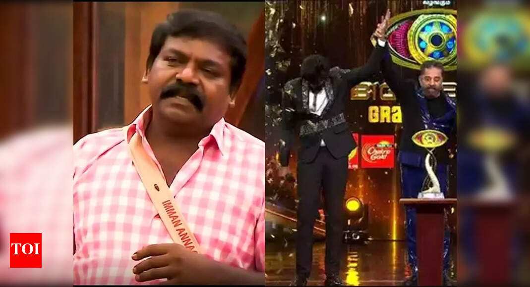 Bigg Boss Tamil 5: Winner Raju Jeyamohan meets BFF Imman Annachi - Times of India