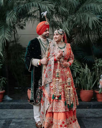 Jordan Sandhu takes his wedding vows with Jaspreet Kaur! | Punjabi ...
