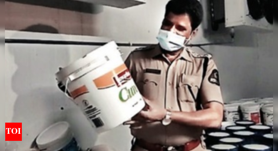 Milk Unit Raided, Adulterated Products Of Top Brands Seized | Hyderabad ...