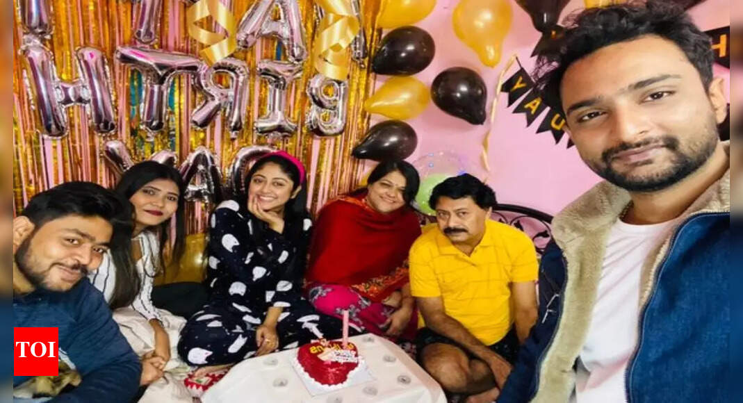Actress Susmita Dey turns a year older; enjoys midnight celebration ...