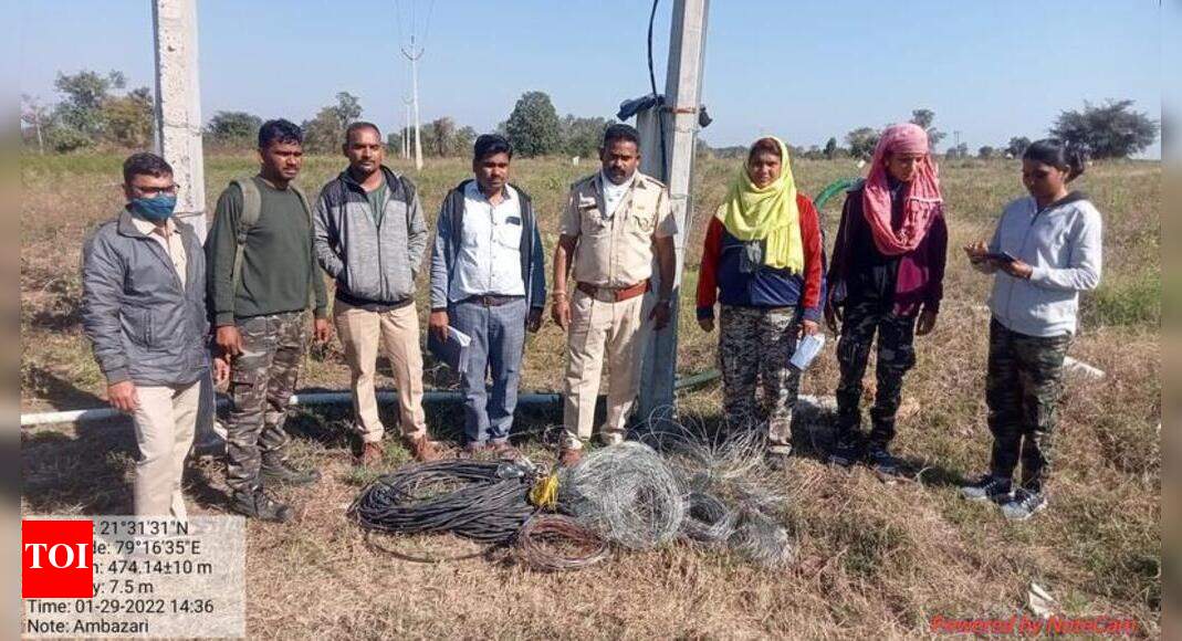 800m wire seized, 2 persons nabbed in anti-electrocution drive near ...