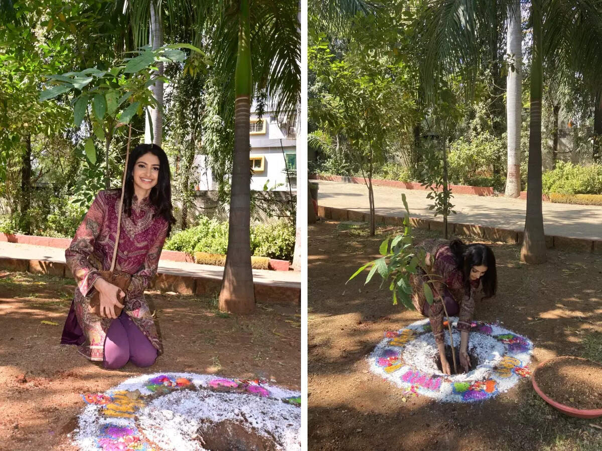 Green India Challenge: Femina Miss India World 2020 Manasa Varanasi ...