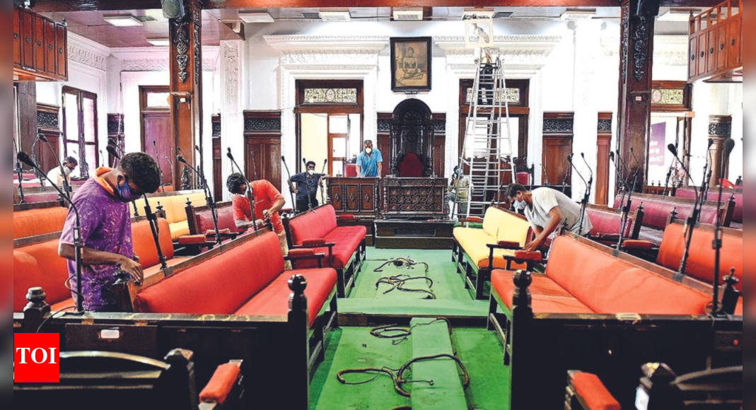 City Corporation Renovates Council Hall To House Mayor | Chennai News ...