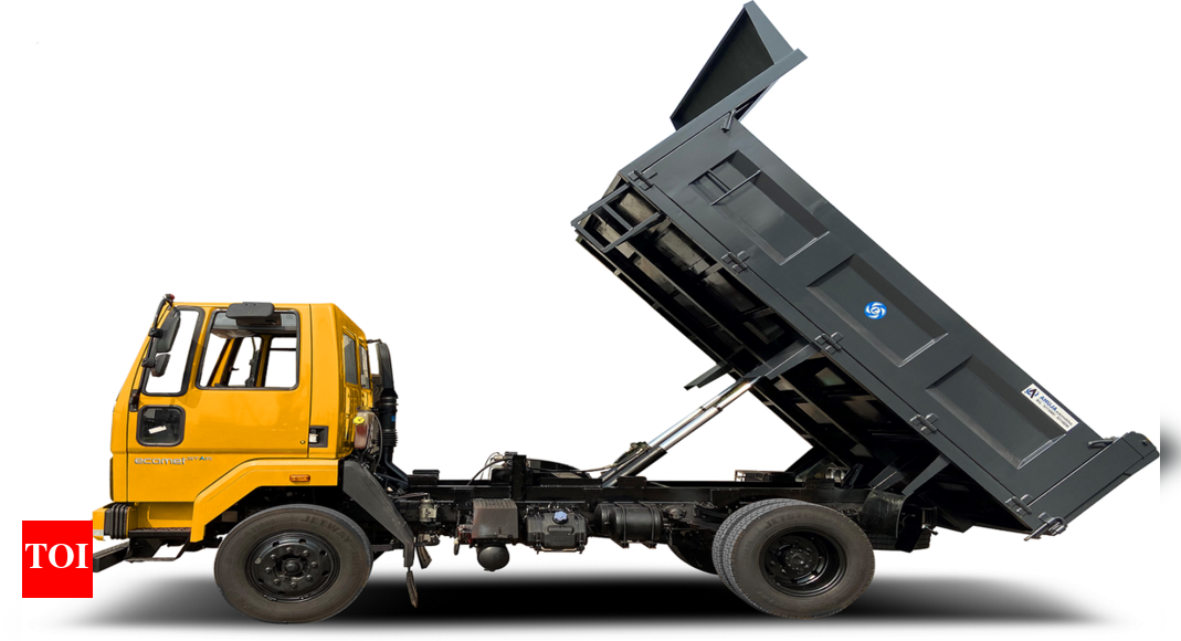 Tipper: Ashok Leyland launches ecomet STAR 1415 Tipper - Times of India
