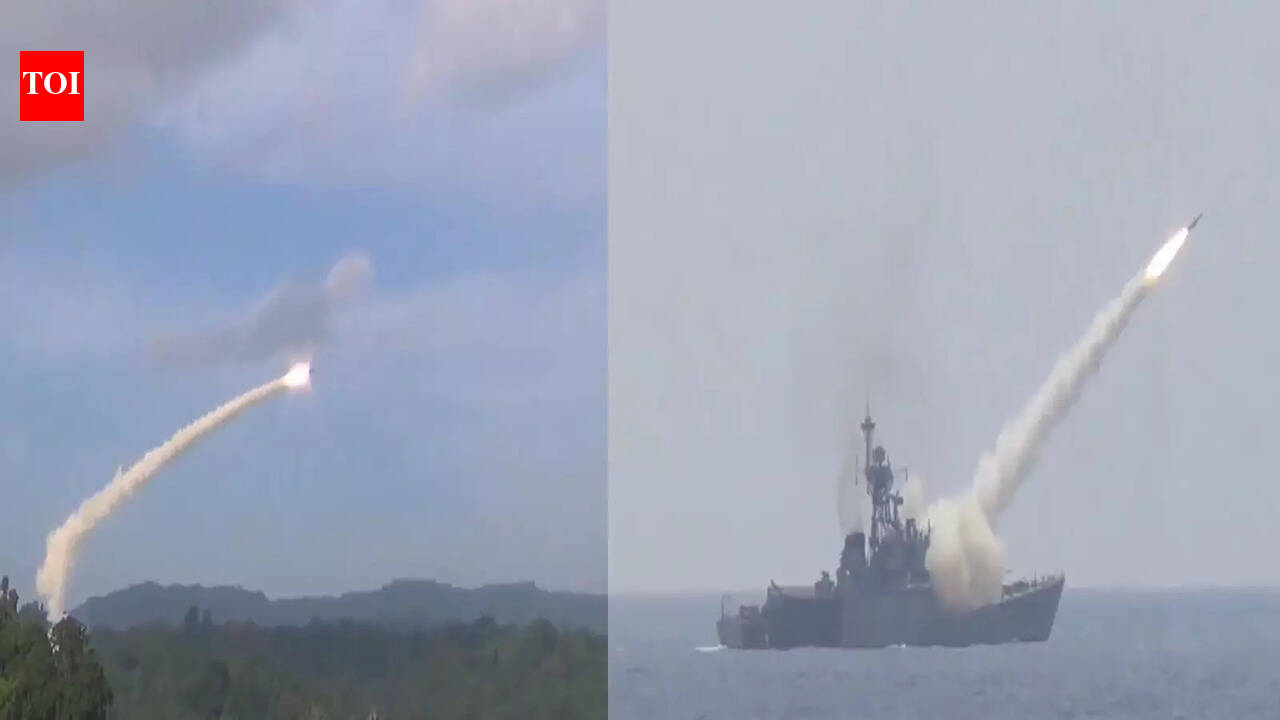 India successfully test-fires BrahMos and Uran anti-ship missiles
