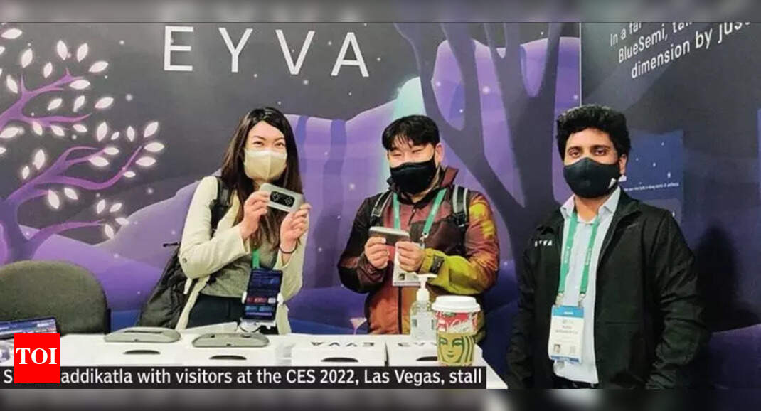 With just a touch, Eyva can measure six vital parameters - Times of India