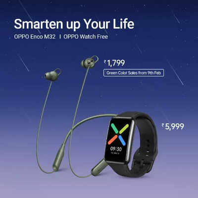 Oppo: Oppo launches Green colour variant of Enco M32 wireless earphone ...