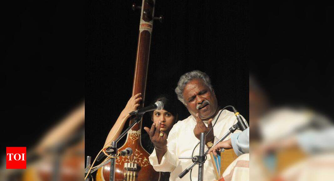 Kalidas Samman for Hindustani vocalist Pt Venkateshkumar | Hubballi ...