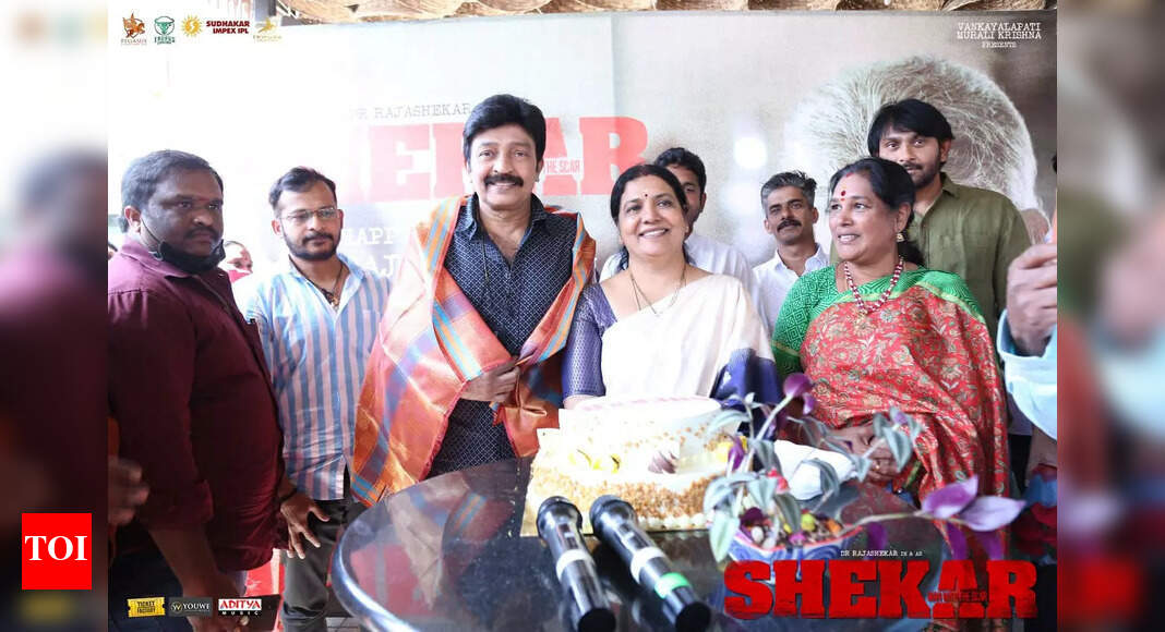 'I am alive because of your love', says Dr Rajasekhar at his birthday ...