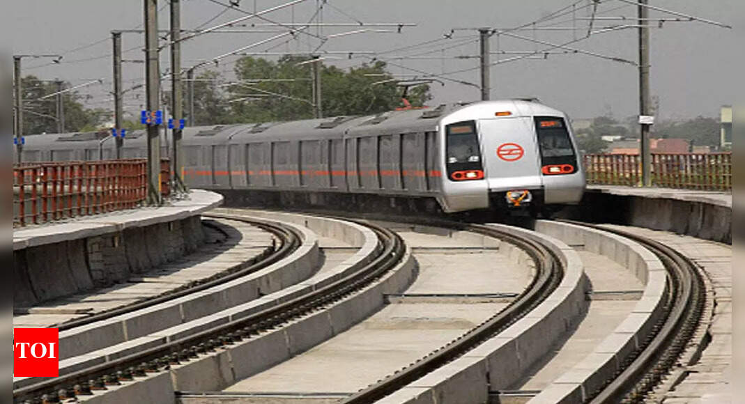 Man busy on mobile phone falls on Delhi Metro track; rescued by CISF ...