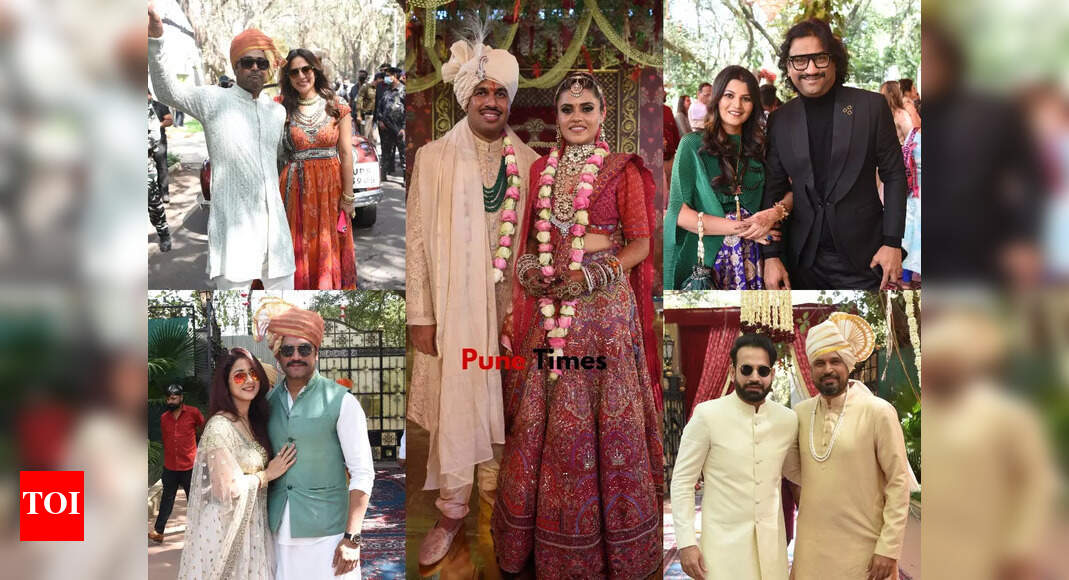 Band, Baja, Baraat: A star studded wedding for Janhavi Dhariwal and ...