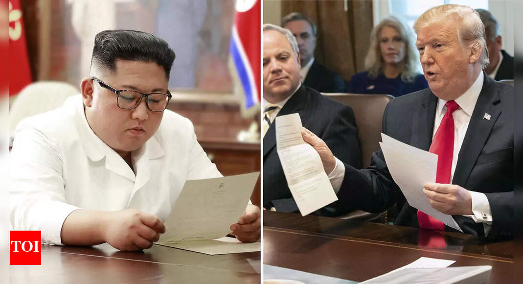 Trump took Kim 'love letters,' govt records from White House: Report ...