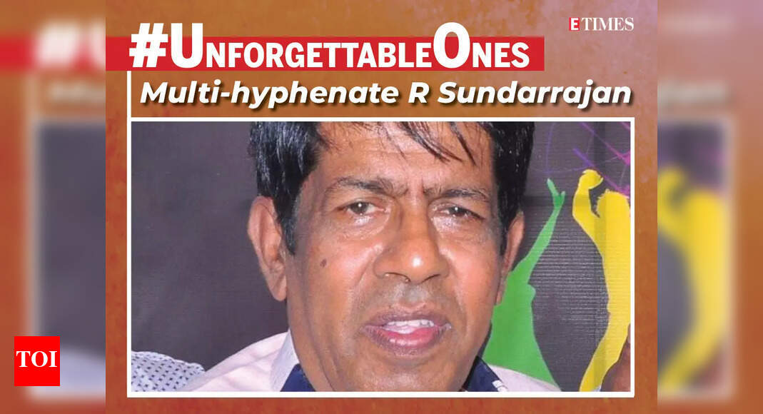 #UnforgettableOnes: Multi-hyphenate R Sundarrajan | Tamil Movie News ...