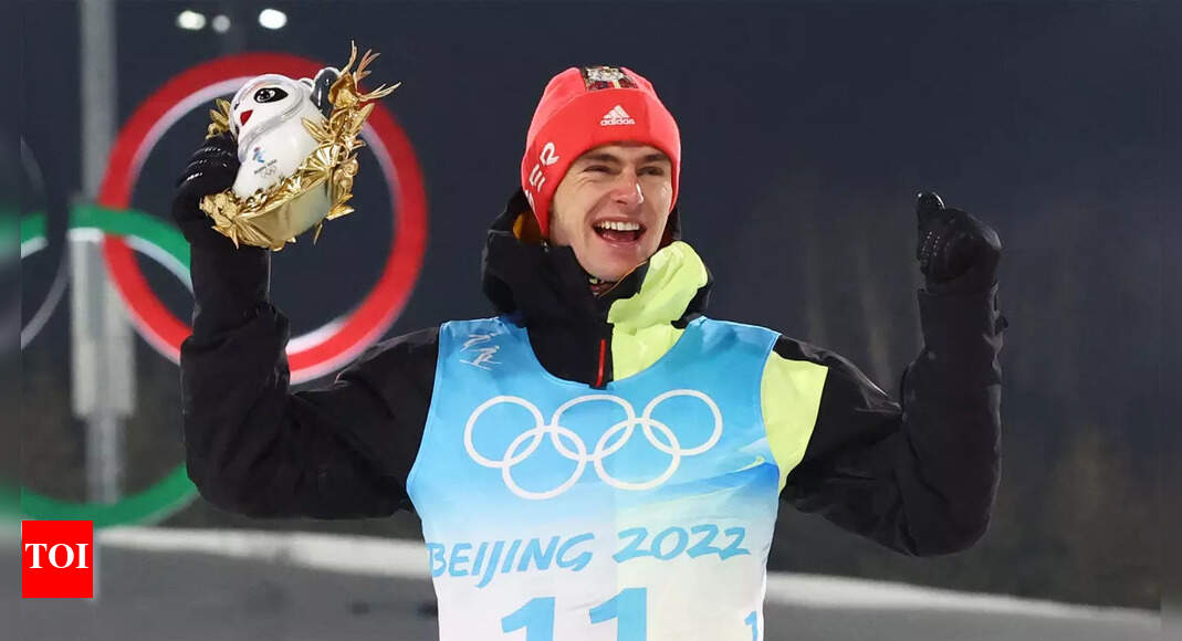 Winter Olympics: Germany's Geiger wins normal hill gold with stunning ...