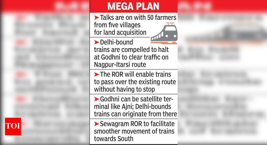CR plans ROR bridge at Godhni to ease congestion | Nagpur News - Times ...