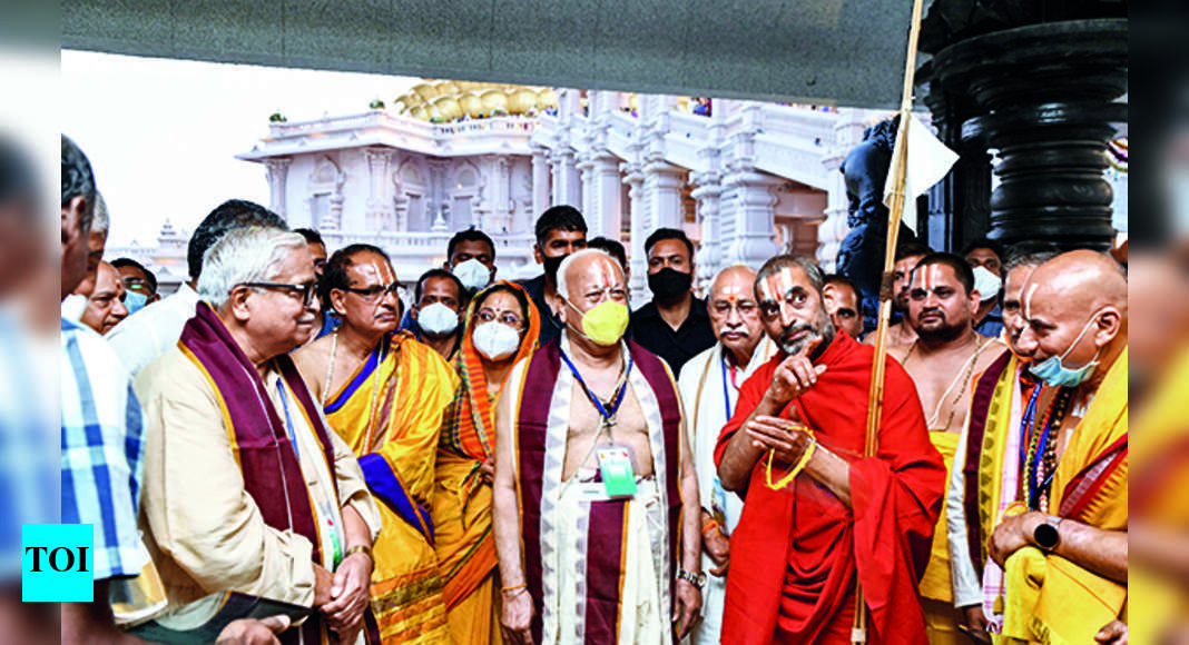 Rss: Statue Of Equality Embodies Theculture Of India, Says Rss Chief ...