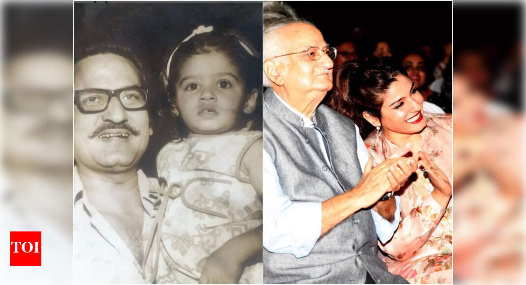 Raveena Tandon mourns her father Ravi Tandon’s demise; ‘I will always ...