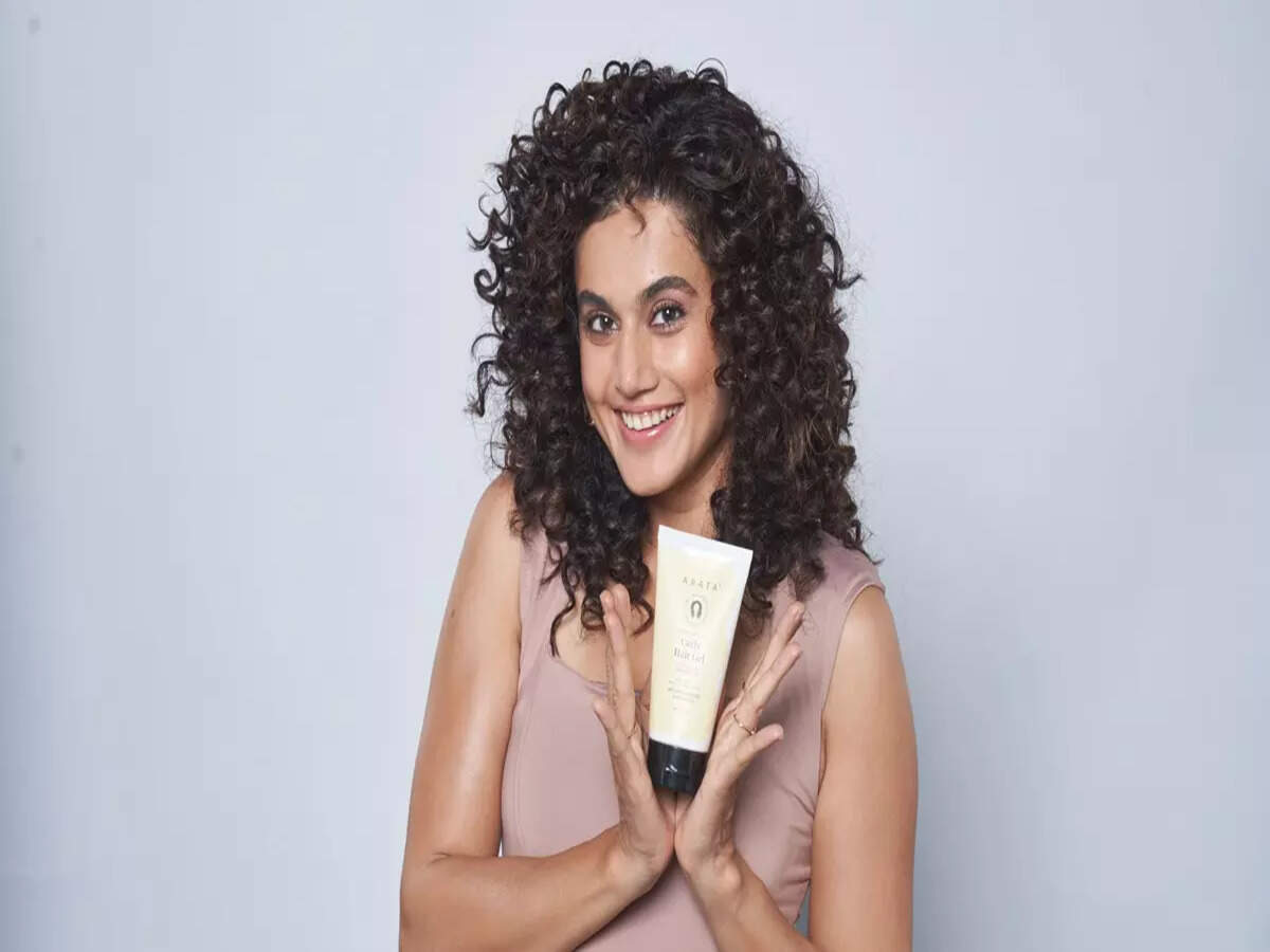 Taapsee Pannu roped in as a brand ambassador for Arata’s curl care range