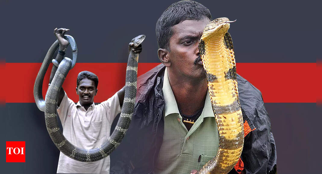 Back from a near-death again, nothing can stop Kerala’s snakeman ...