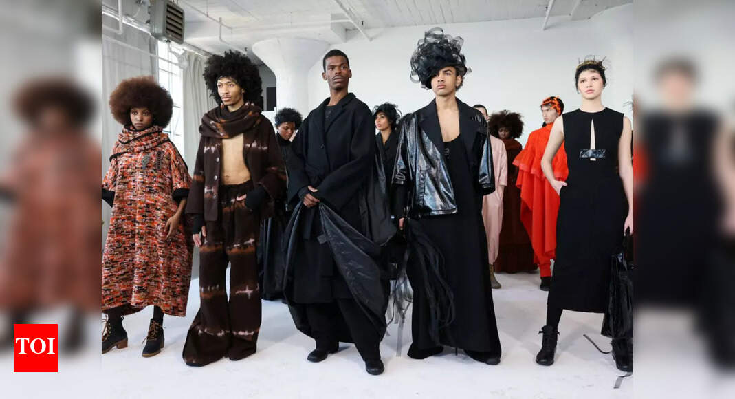 NYFW kicks off with menswear and genderless designs - Times of India