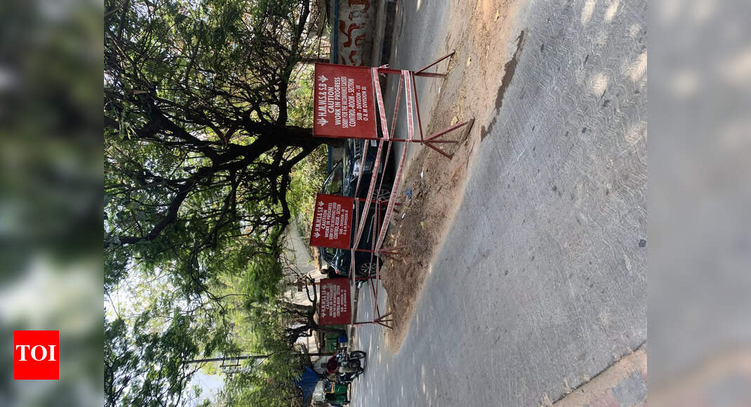 work left pending - Times of India