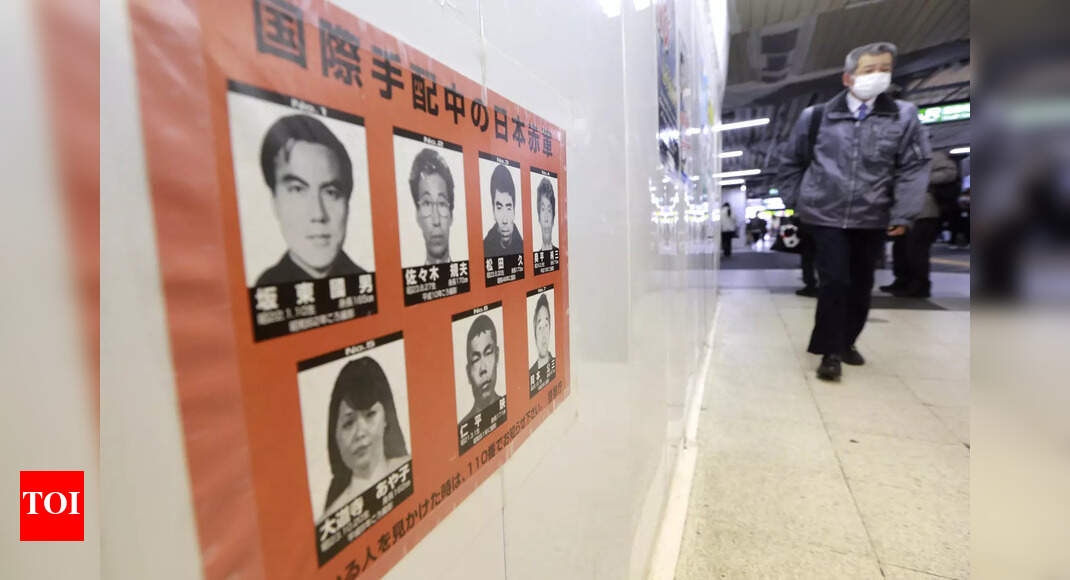 Japan's police renew hunt for militants wanted since 1970s - Times of India