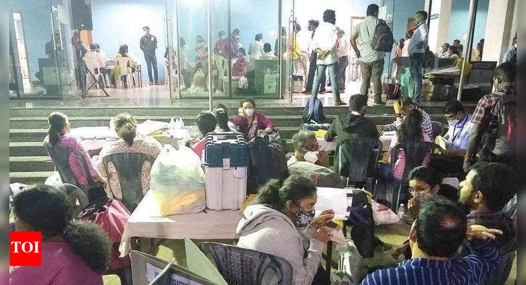 Goa: Voting day sees poll staff wind up by midnight, after 24 hours ...