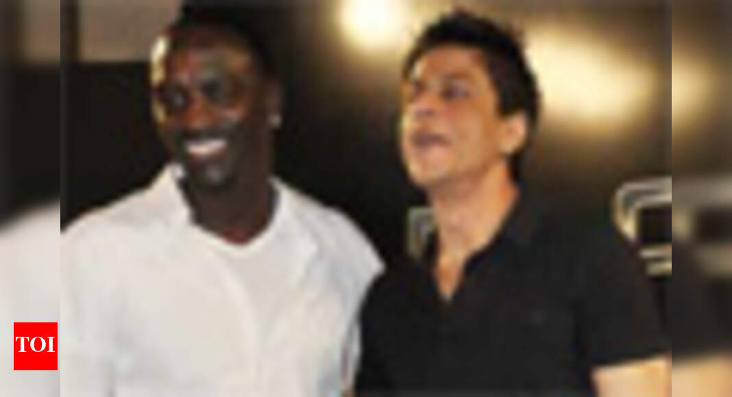 Shah Rukh Khan to tour with Akon | Hindi Movie News - Times of India