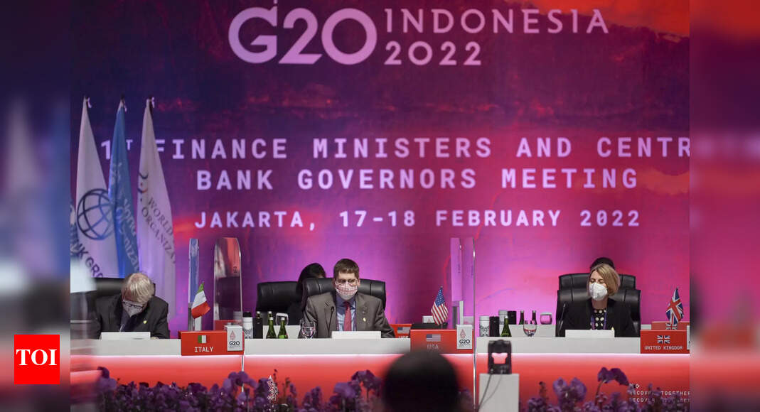 G20 finance leaders flag inflation, geopolitical risks to global ...