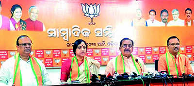 Bjd: Bjp Trying To Turn Odisha Into Up, Bihar, Says Bjd | Bhubaneswar News - Times of India