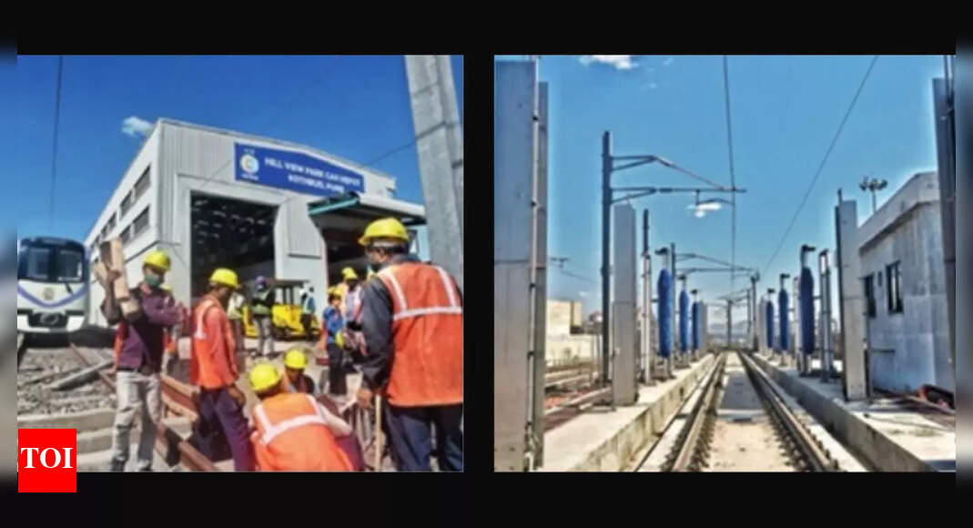 Metro Depot In Vanaz Ready For Maintenance Of Rakes | Pune News - Times ...