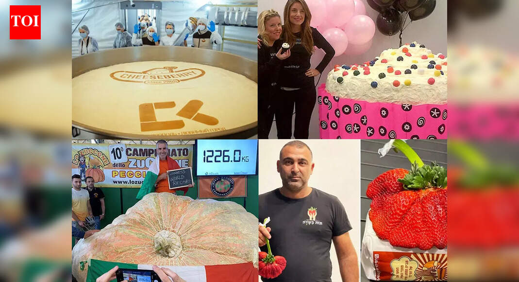 7 biggest foods in the world that hold a Guinness World Record